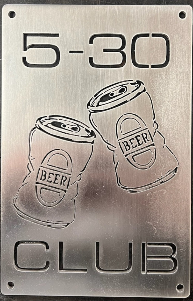 Warning Label Replacement Plates – Durable & wont rust