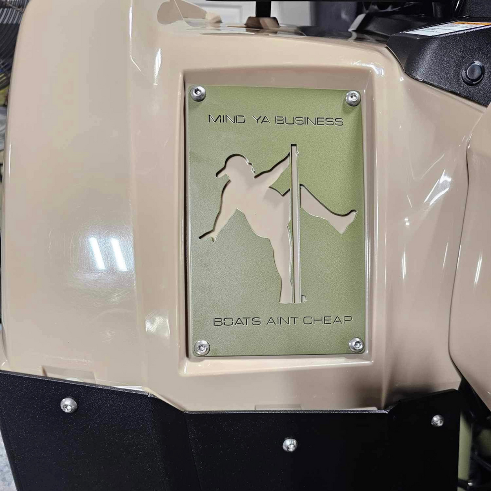 Warning Label Replacement Plates – Durable & wont rust